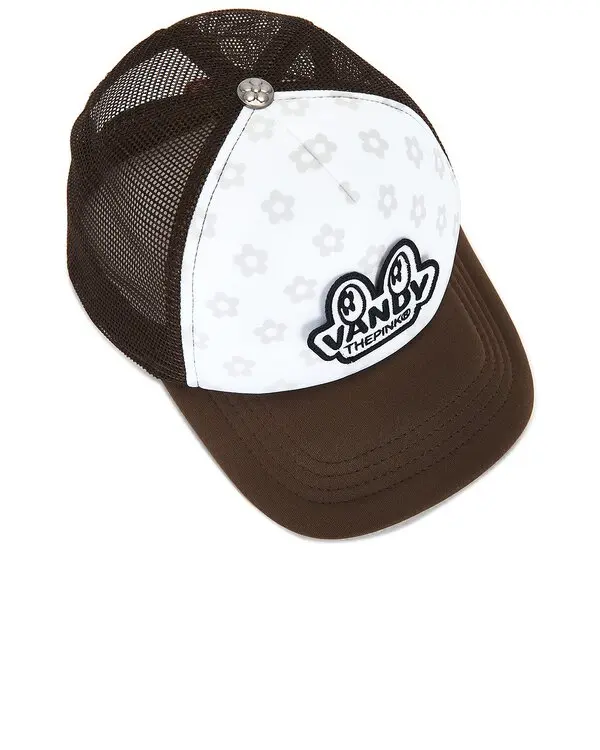VANDYTHEPINK Eye Logo Patch Trucker Hat