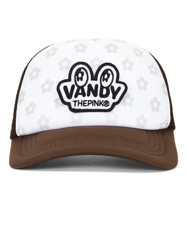 VANDYTHEPINK Eye Logo Patch Trucker Hat