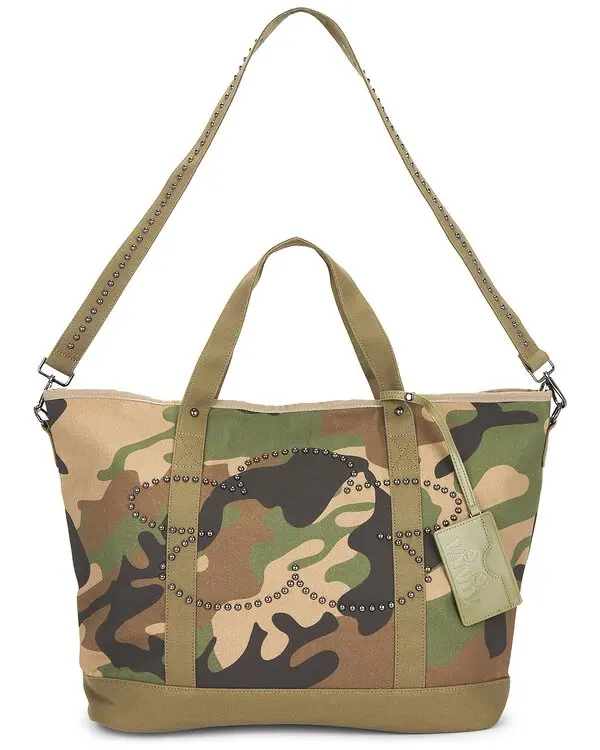 VANDYTHEPINK Studded Flower Tote Bag