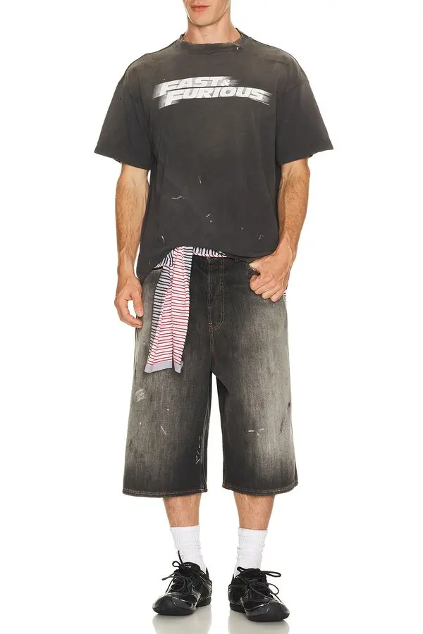SAINT MXXXXXX Fast Furious Ff Short Sleeve Tee