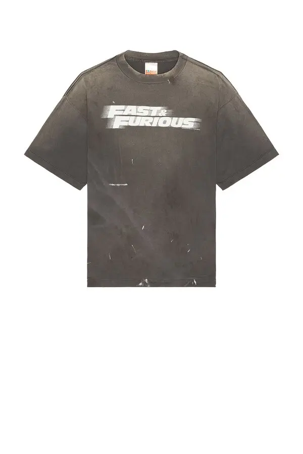SAINT MXXXXXX Fast Furious Ff Short Sleeve Tee