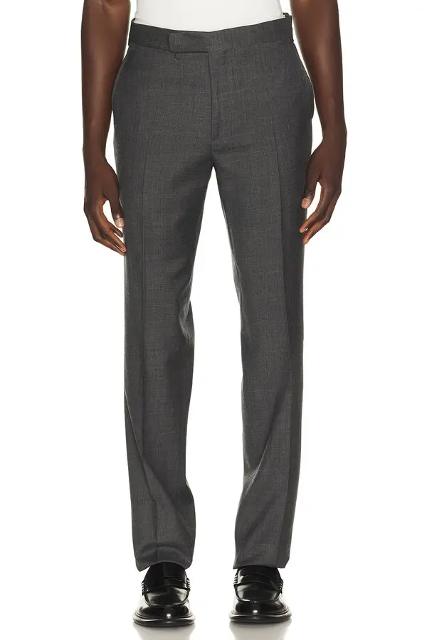 Polo Ralph Lauren 2-buton Single Breasted Sharkskin 2-piece Suit In Grey
