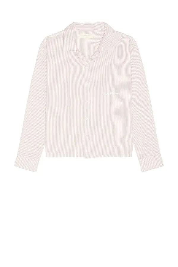 MUSEUM OF PEACE & QUIET Wordmark Button Up