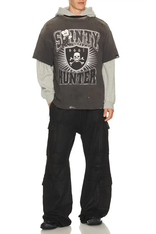 SAINT MXXXXXX Sainty Hunter X Bounty Hunter Short Sleeve Tee