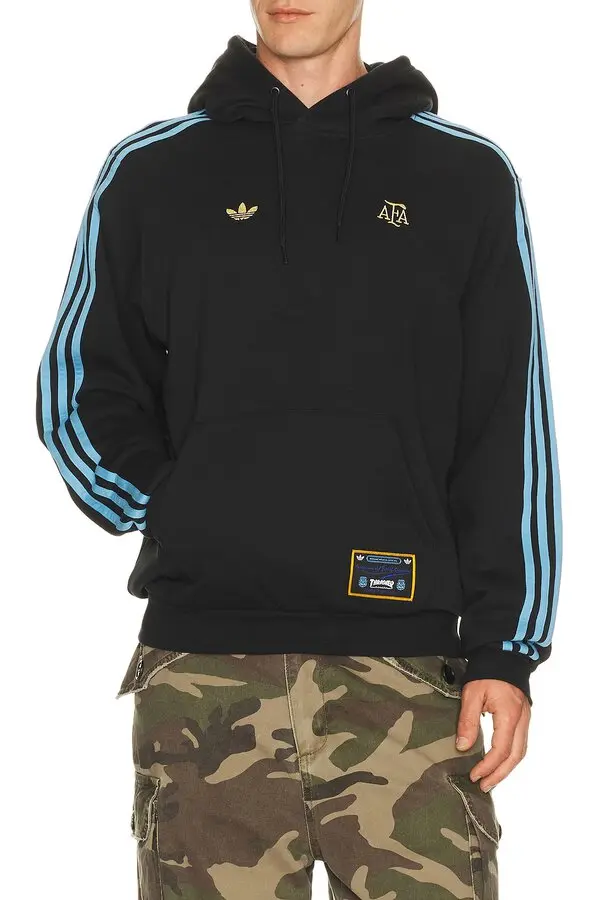ADIDAS ORIGINALS X Thrasher Magazine X Afa Hoodie - Black