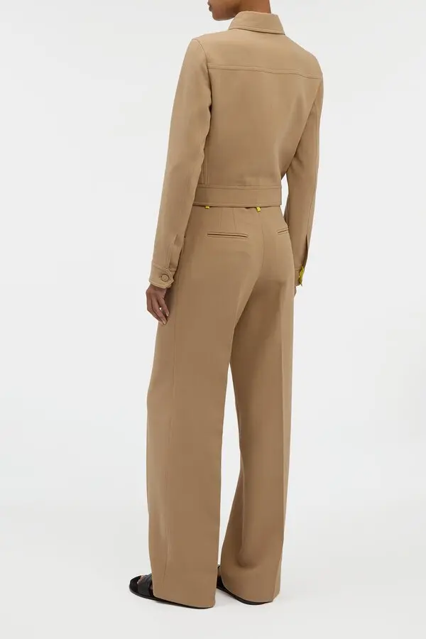 Gabriela Hearst Thereza Jacket In Virgin Wool Crepe