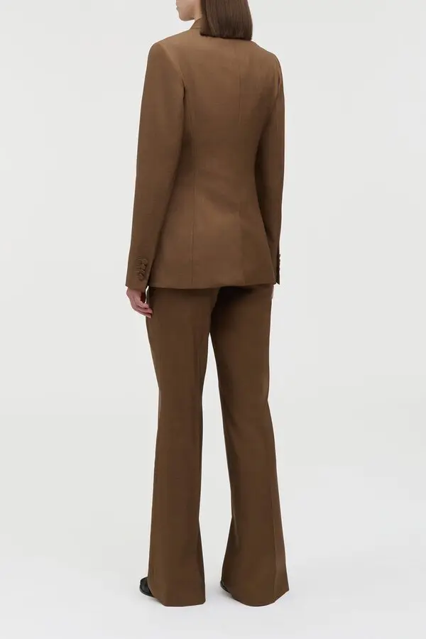 Gabriela Hearst Angela Blazer In Wool Silk