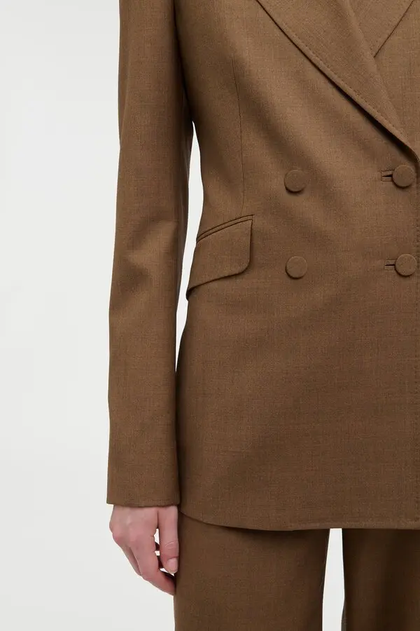 Gabriela Hearst Angela Blazer In Wool Silk