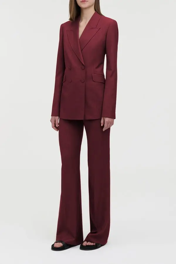 Gabriela Hearst Angela Blazer - Bordeaux