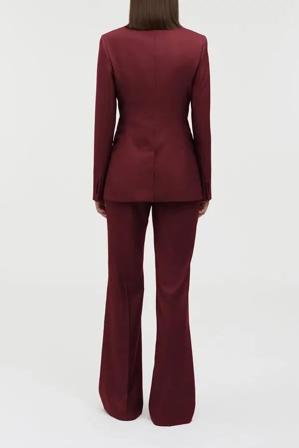Gabriela Hearst Angela Blazer - Bordeaux