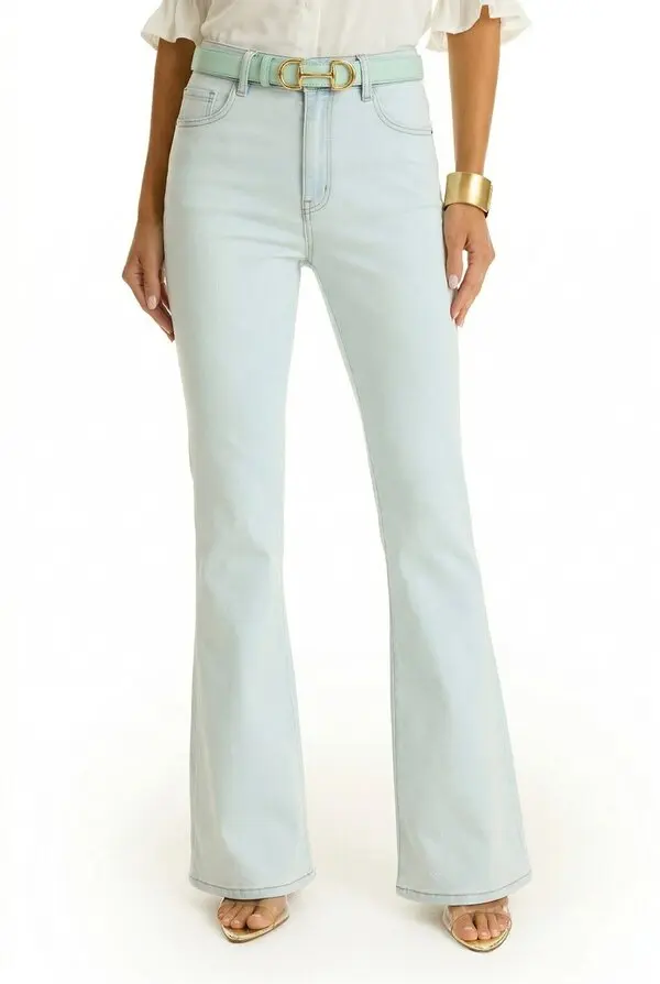 THE NOLI SHOP Aria Flare Jean - Cloud