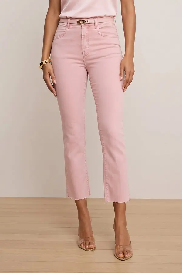 THE NOLI SHOP Nicolette Cropped Jean - Blush