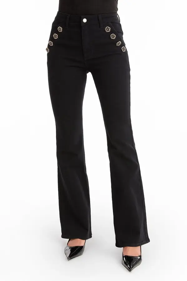 THE NOLI SHOP Allegra Rose Jean - Black