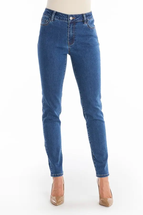 THE NOLI SHOP Layla Skinny Jean - Medium Blue