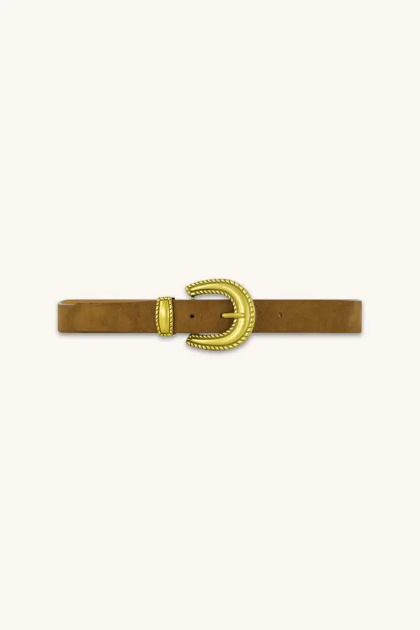 THE NOLI SHOP Shelly Belt - Cognac