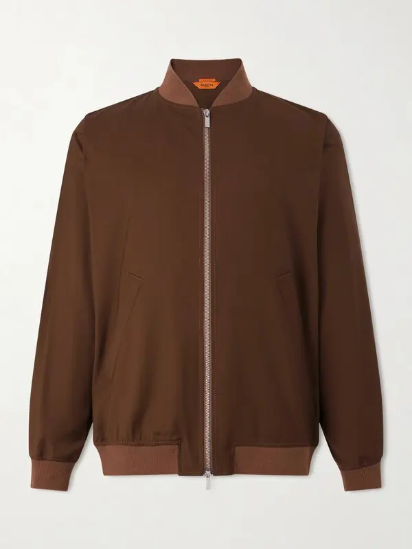 Barena Venezia Gabier Virgin Wool Bomber Jacket