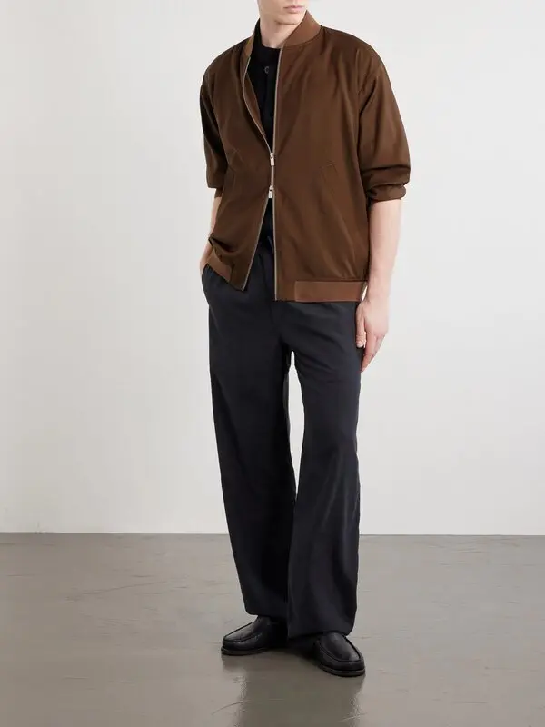 Barena Venezia Gabier Virgin Wool Bomber Jacket