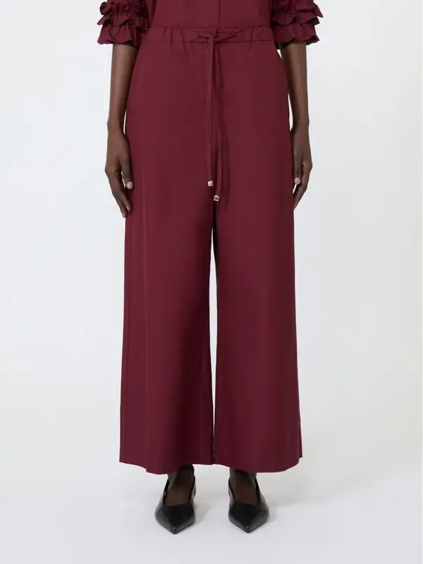 Max Mara Cotton Poplin Jogging Trousers