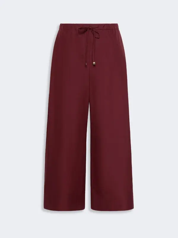 Max Mara Cotton Poplin Jogging Trousers