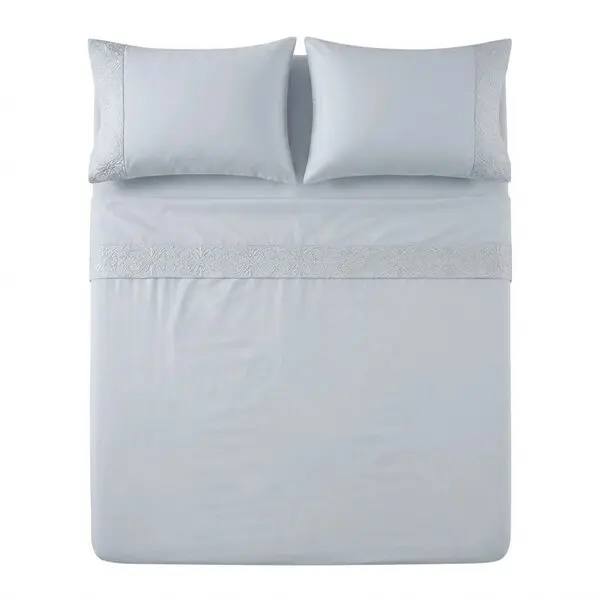PURE PARIMA Ariane Sheet Set Icy - Blue
