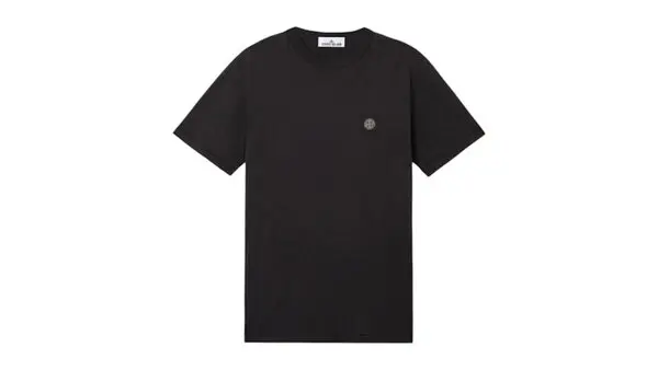 Stone Island 2100027 60/2 Cotton Jersey T-shirt - Black
