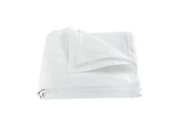 MATOUK Ceylon Satin Stitch Duvet Cover - White