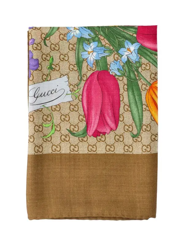 Gucci Scarf "flora - Multi