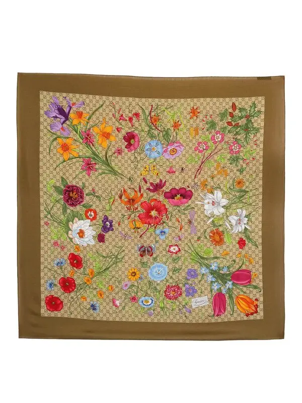 Gucci Scarf "flora - Multi