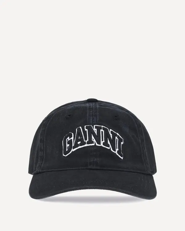 GANNI Logo Baseball Cap