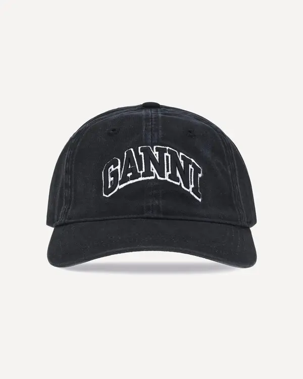 GANNI Logo Baseball Cap
