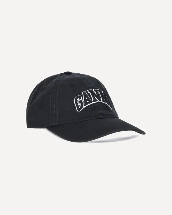 GANNI Logo Baseball Cap