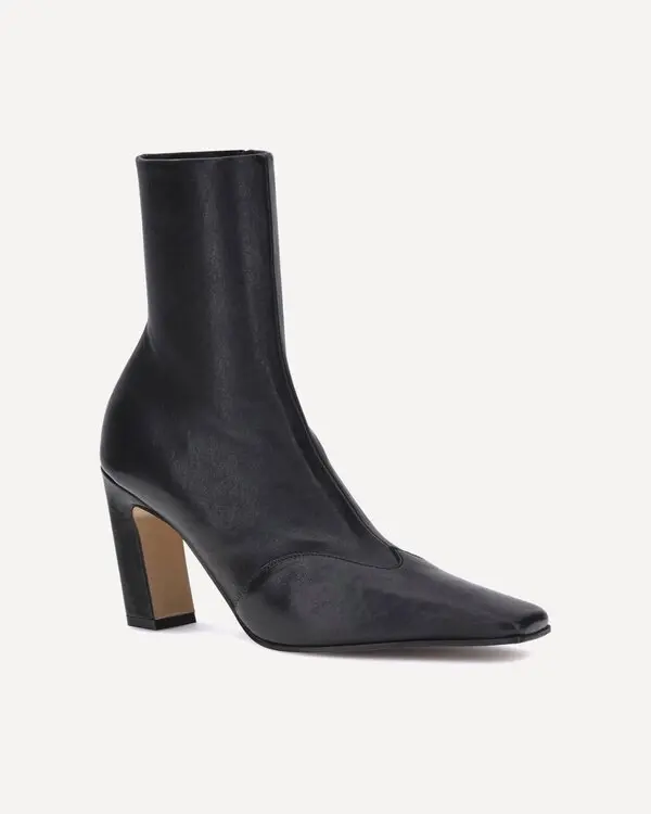 Khaite Nevada Ankle Boots - Black