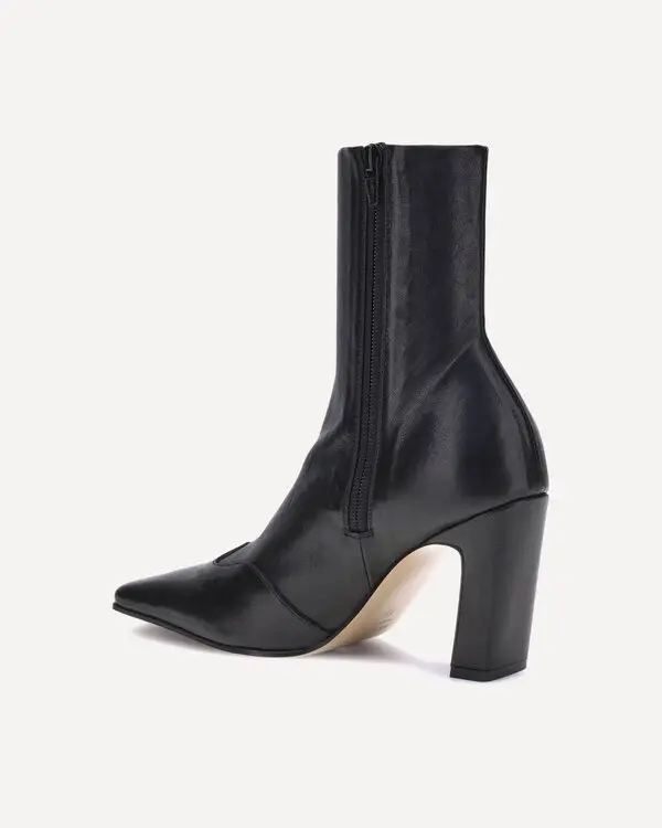 Khaite Nevada Ankle Boots - Black