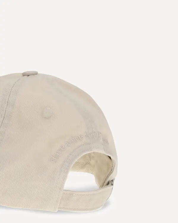 GANNI Canvas Cap With Logo