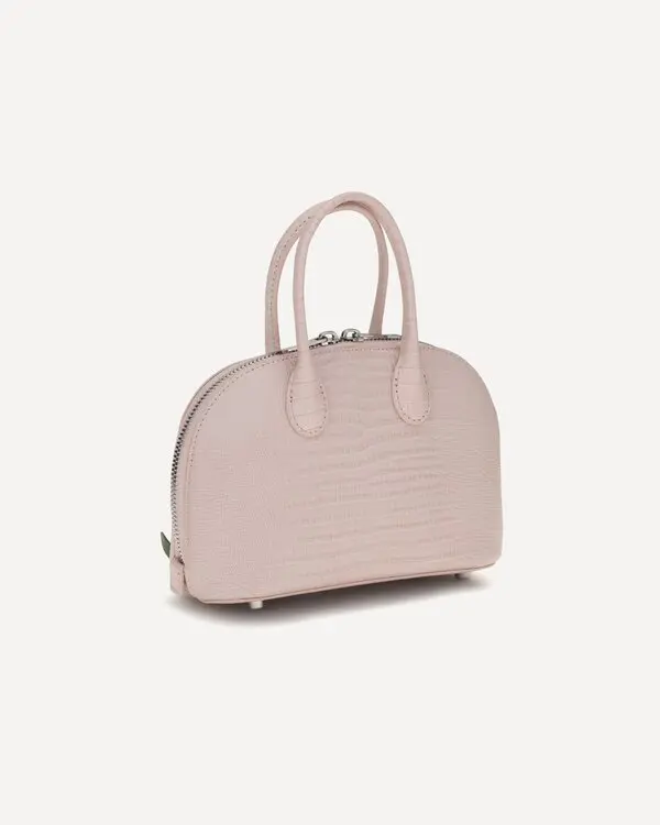 SELF-PORTRAIT Embossed Leather Handbag