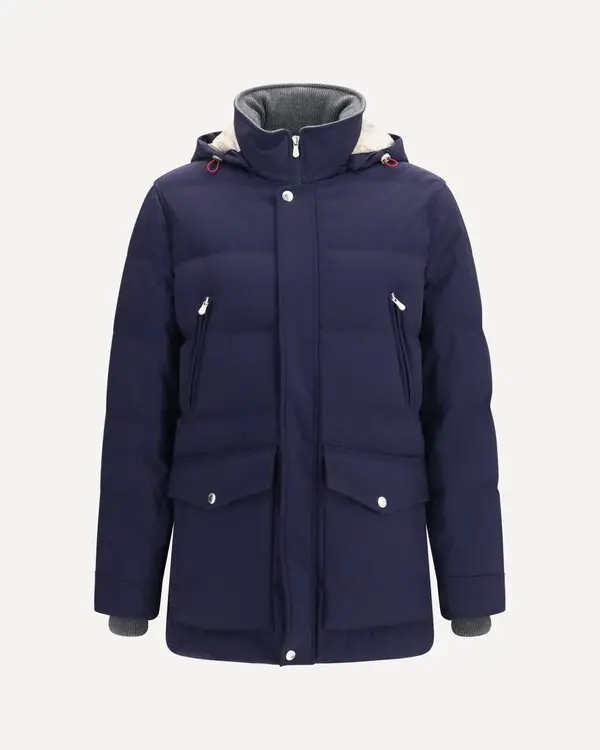 Brunello Cucinelli Hooded Nylon Jacket