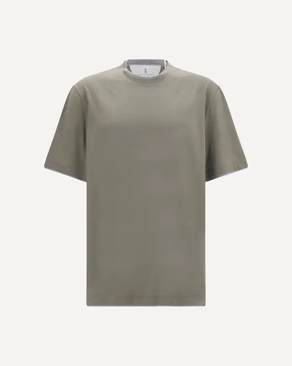 Brunello Cucinelli Cotton T-shirt Ale