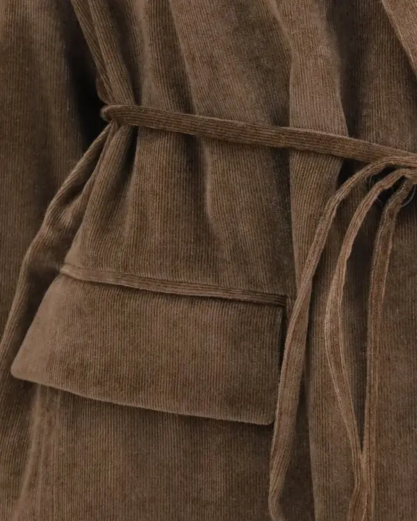 Brunello Cucinelli Cashmere-blend Jacket With Drawstrings