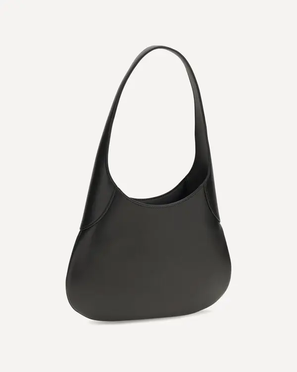 Khaite Small Joan Hobo Shoulder Bag - Black