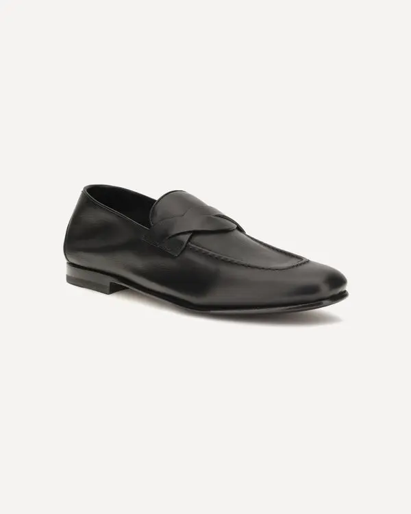 TOM FORD Gigi Loafers With Woven Strap