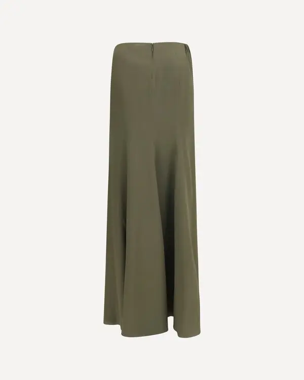 Alexander McQueen Draped Long Skirt
