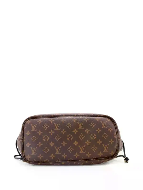 LOUIS VUITTON Monogram Canvas And Leather Mm Tote Bag