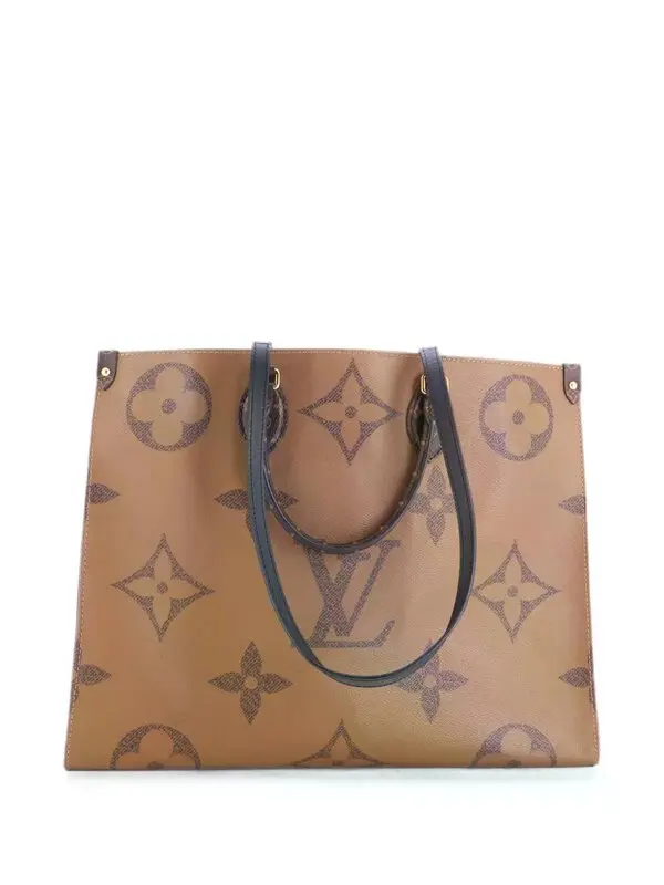 LOUIS VUITTON Onthego Giant Monogram Gm Tote Bag - Brown