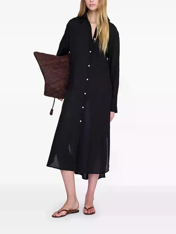 ANINE BING Noemi Oversized Midi Dress