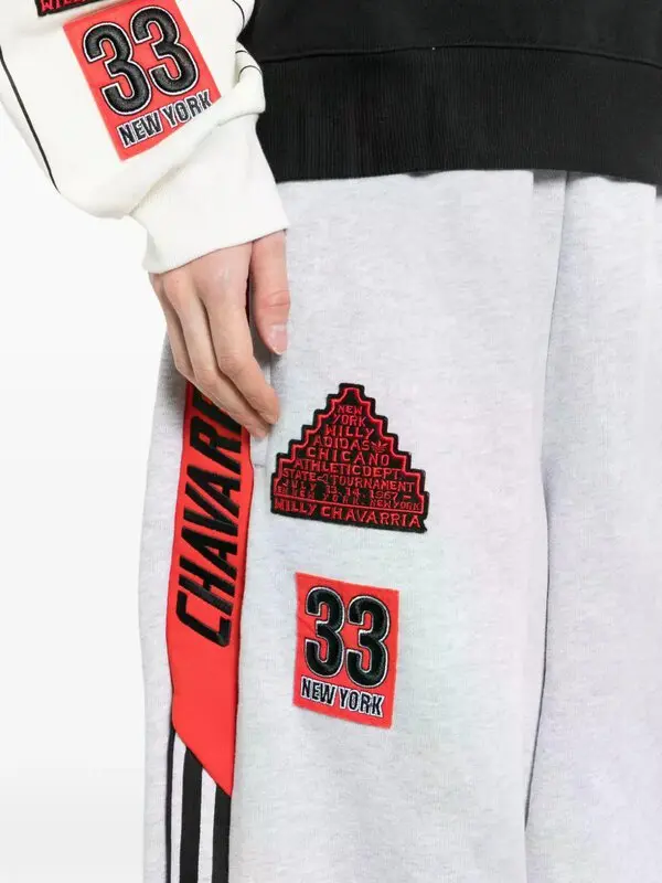 Adidas Chavarria Track Pants Light Gray