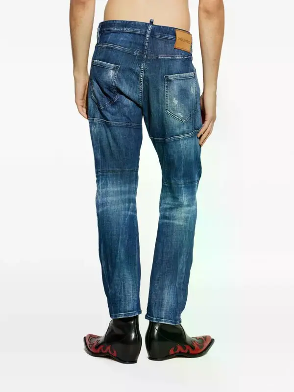 Dsquared2 Distressed Faded Jeans