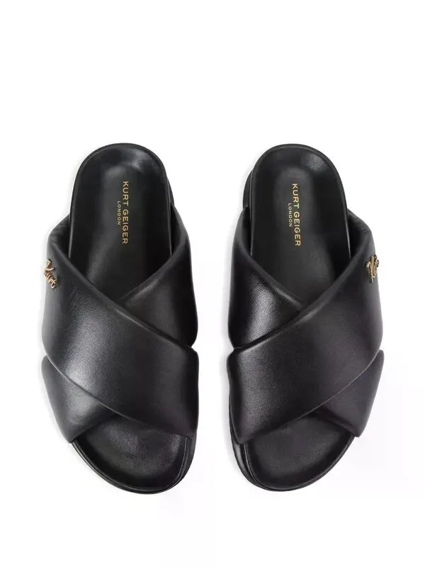 Kurt Geiger Baron Cutout Slide Sandals
