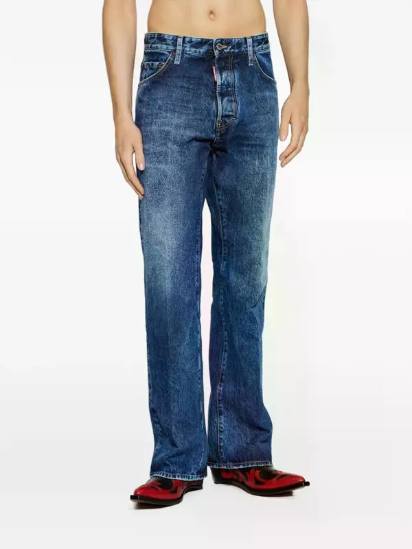 Dsquared2 Faded Effect Jeans