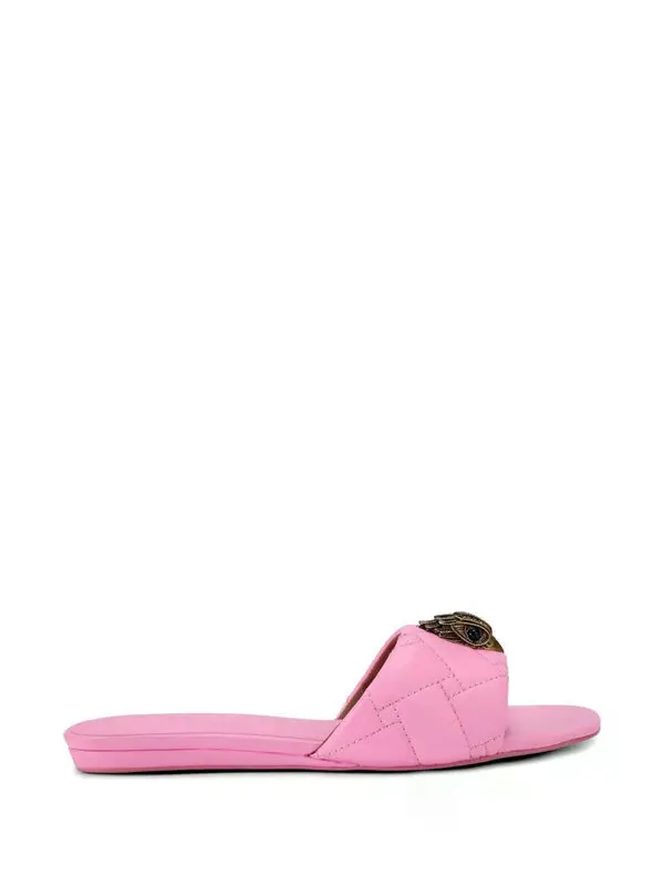 Kurt Geiger Quilted Eagle Head Sandals