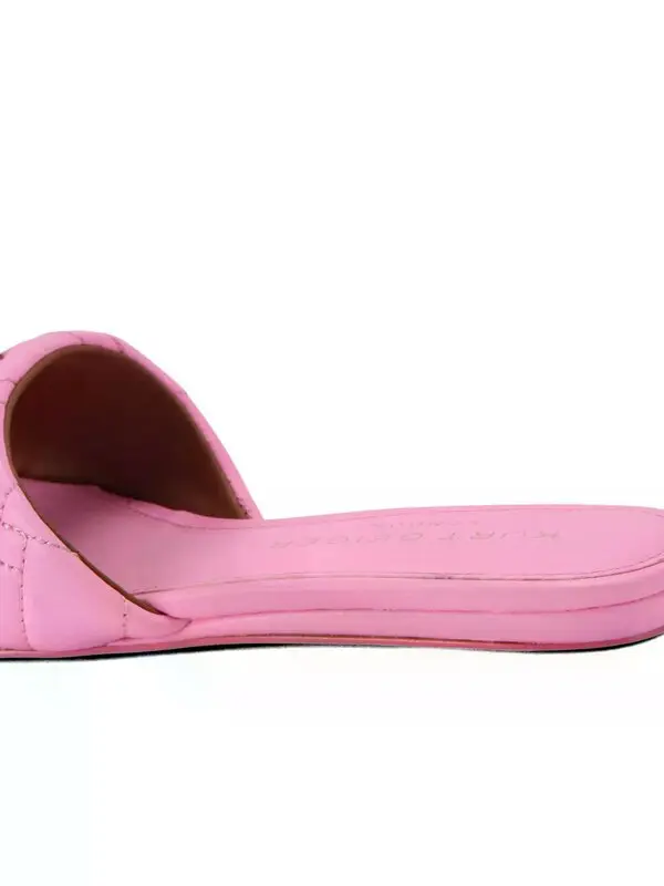 Kurt Geiger Quilted Eagle Head Sandals